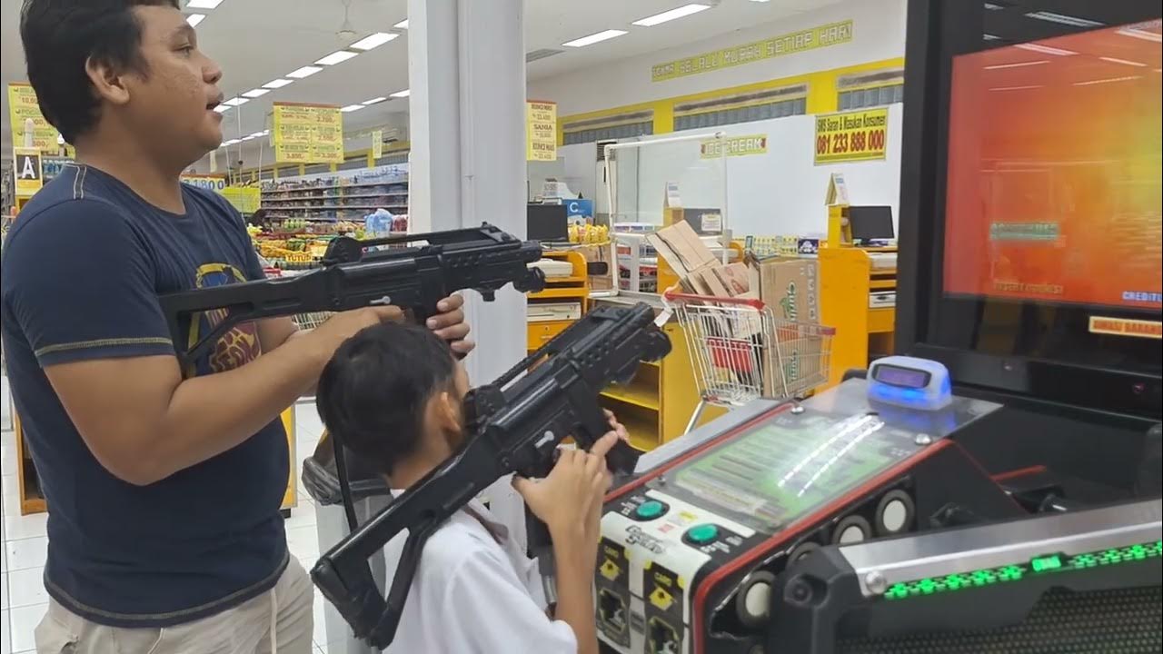 main tembak tembakan di timezone - YouTube