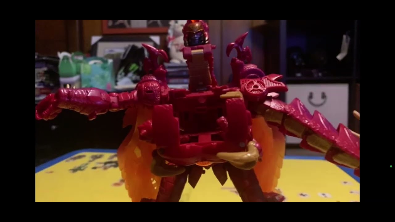 Dragon megatron stop motion test - YouTube
