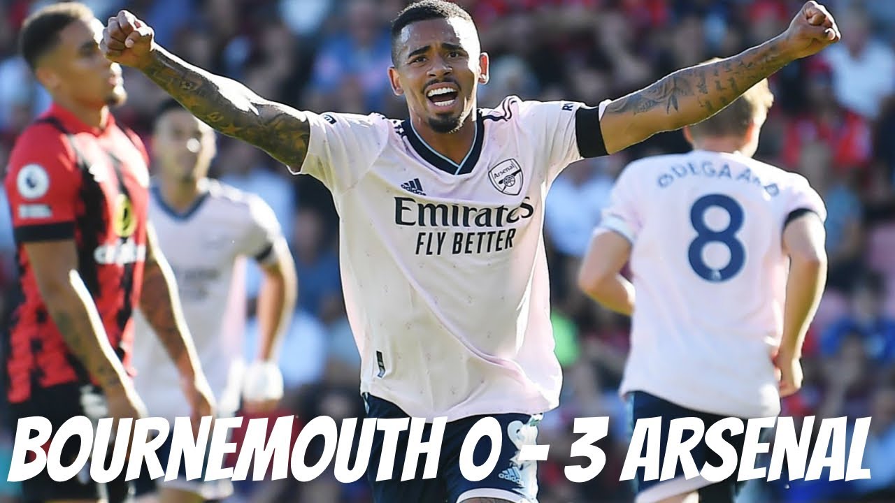 Gabriel Jesus DISALLOWED Goal Bournemouth vs Arsenal🤩Bournemouth 0 - 3 ...