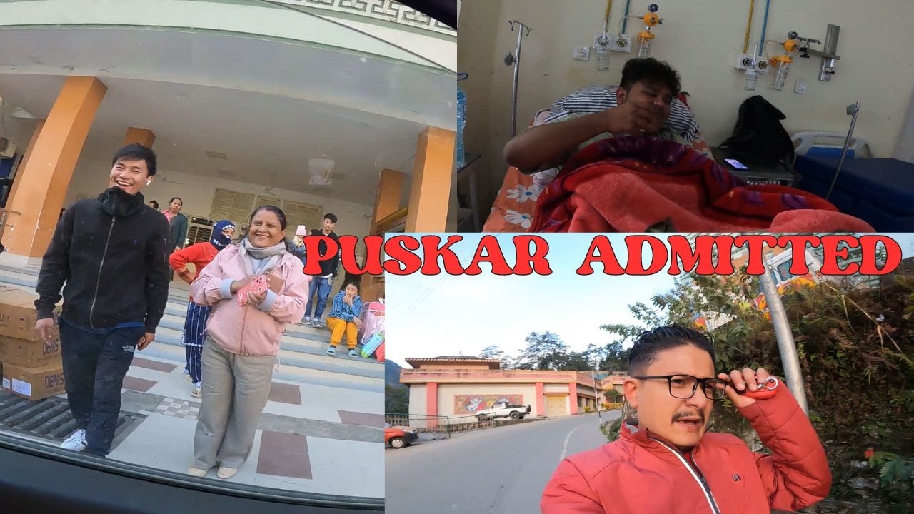 PUSKAR GOT ADMITTED IN HOSPITAL 🏥 - YouTube