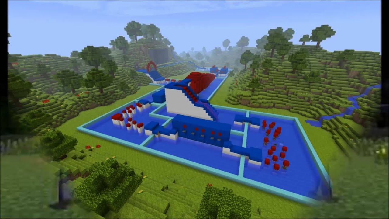 minecraft With a Song Coldplay Paradise - YouTube