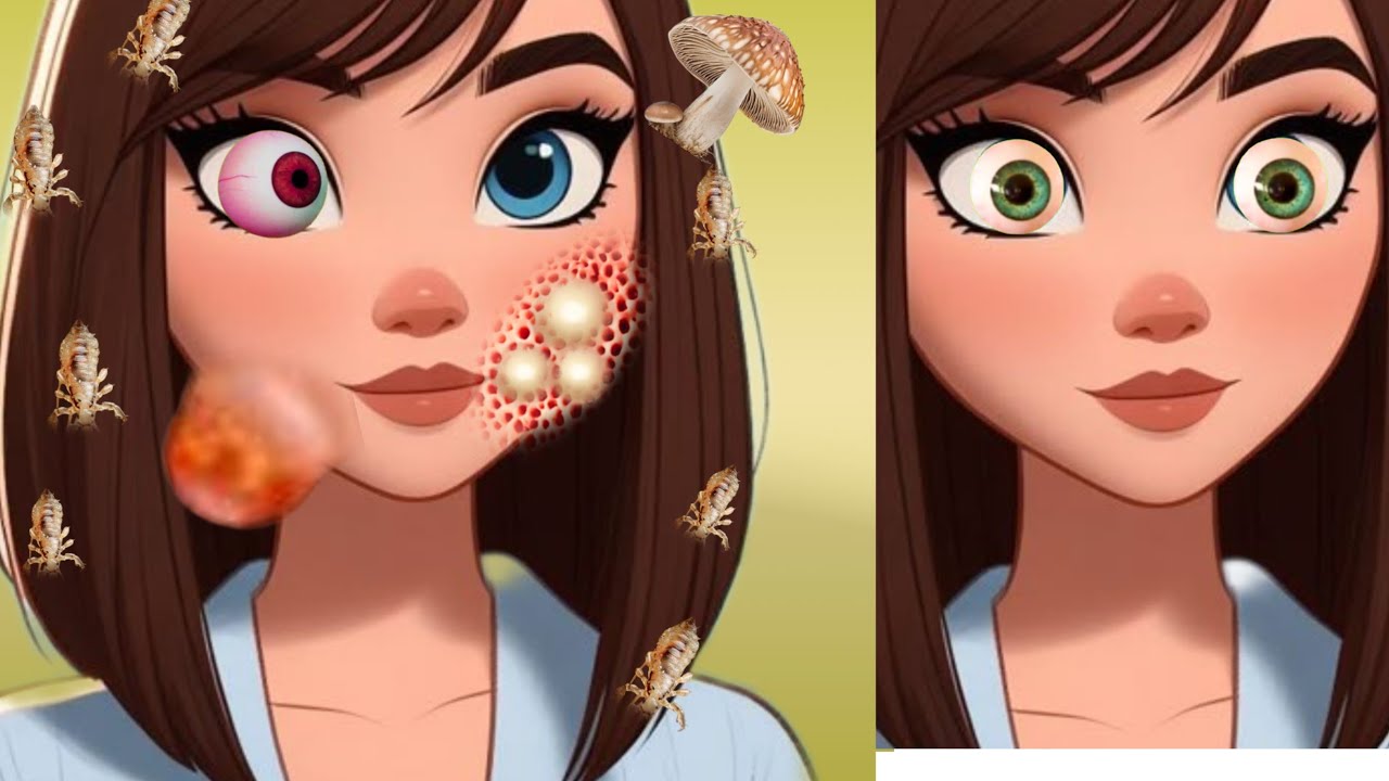 Gentle Face Care Animation | Soothing ASMR for Deep Relaxation and ...