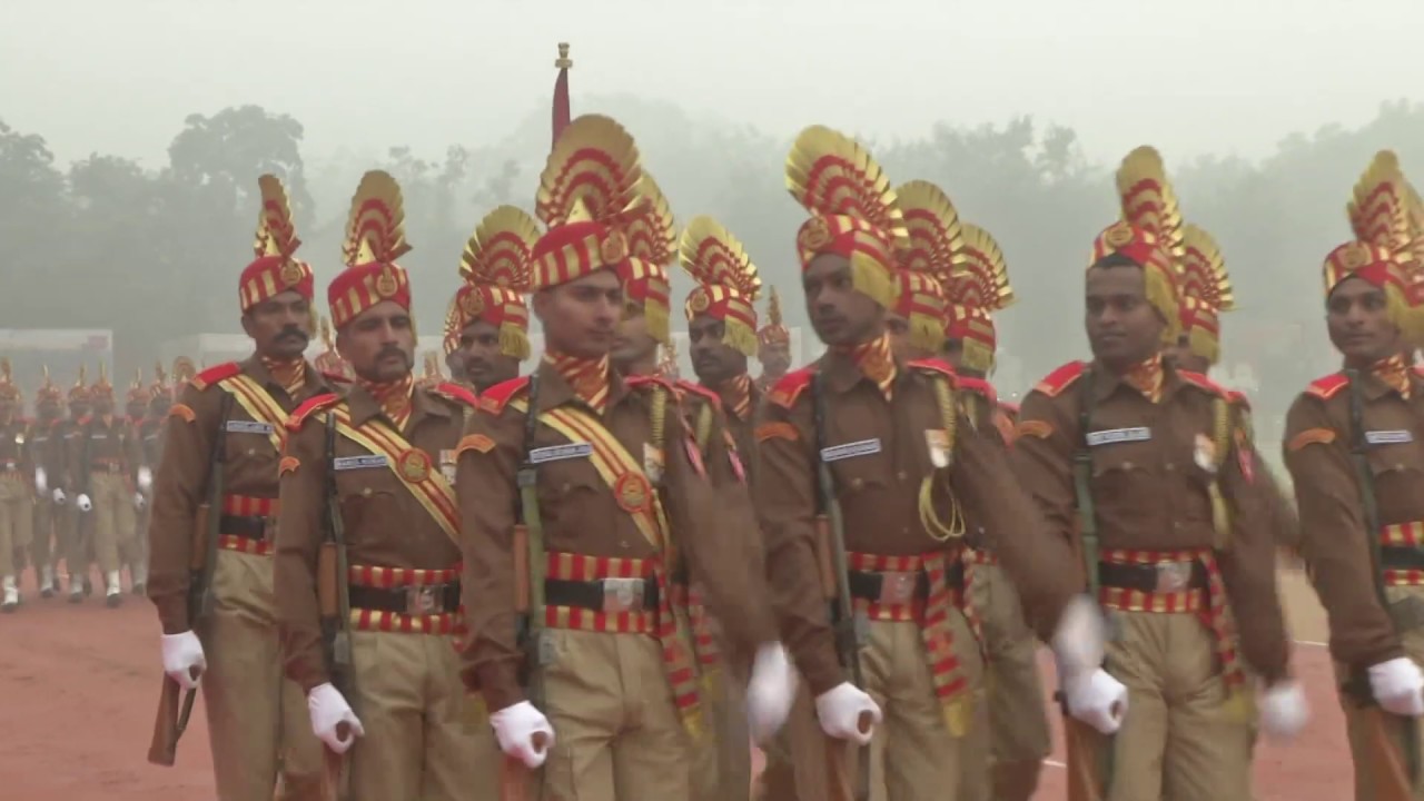 56th anniversary parade of SSB held in Delhi and Assam - YouTube