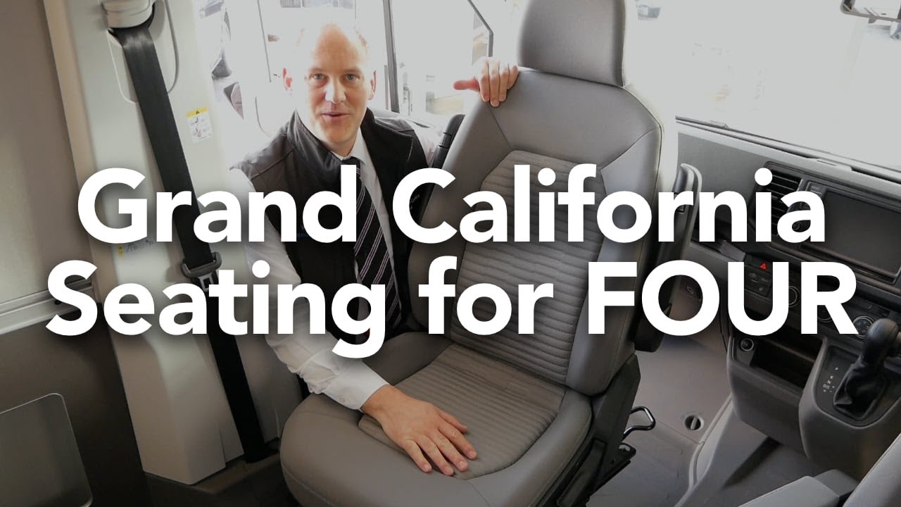 Grand California Seating for FOUR | Cali Chris - YouTube