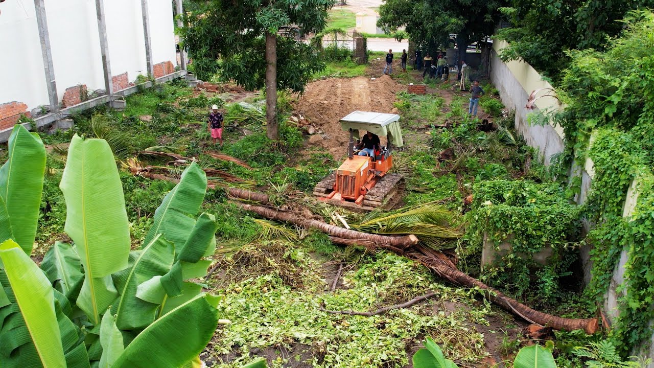 Staring New Project! Impressive Land Filling Land Size 30m x 50m ...