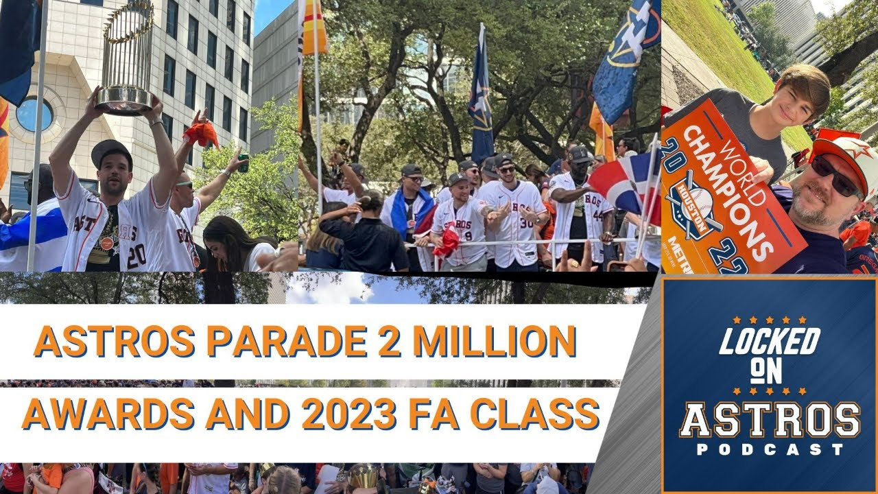 2 Million Astros Fans Flood Downtown Houston - YouTube