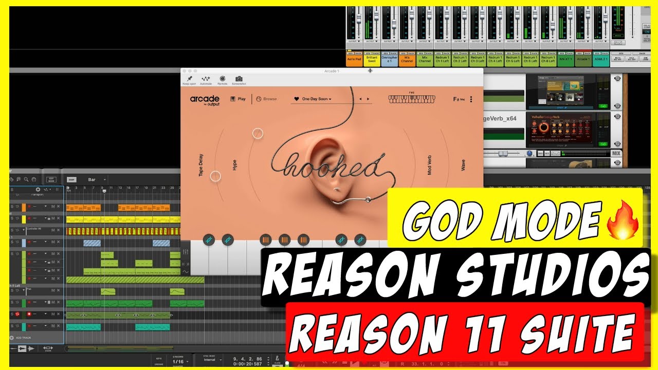 HOW TO ACTIVATE GOD MODE IN REASON STUDIOS | REASON 11 SUITE 🔥🙏🏾 - YouTube