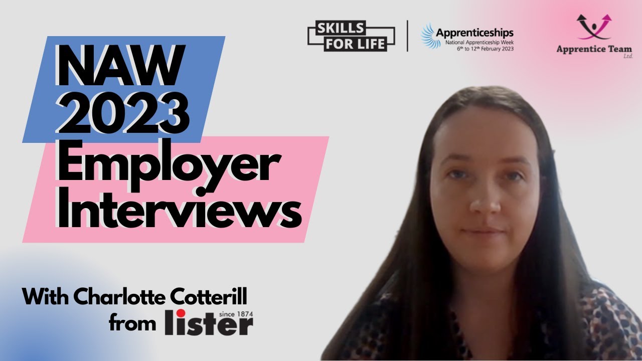 Charlotte Cotterill at James Lister & Sons Ltd | Employer Tuesday - NAW ...