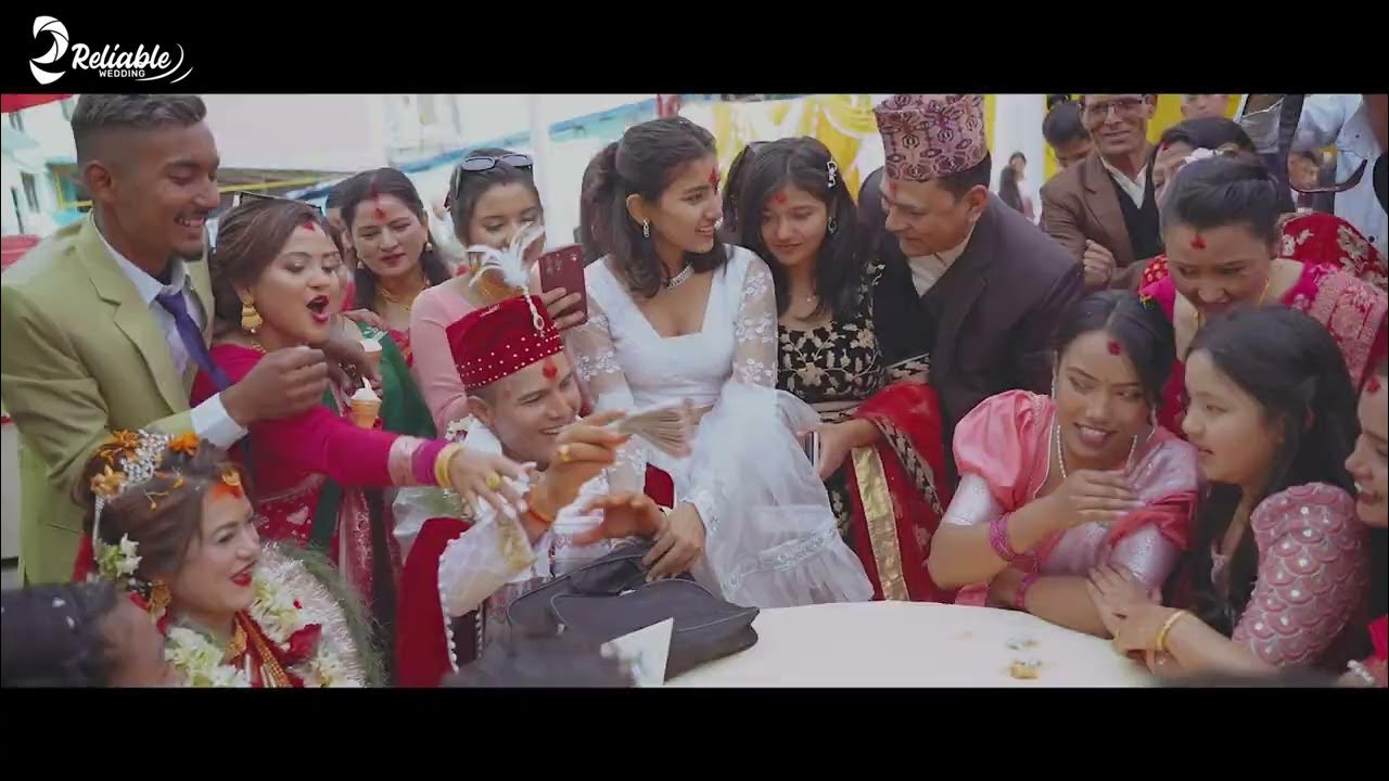 Nepali Cinematic wedding highlights 2023//Ishwar & Anu//Reliable Wedding// Cover Video - YouTube