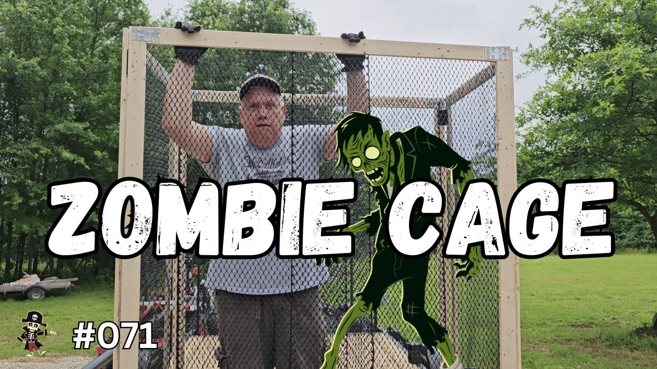 BUILDING A ZOMBIE CAPTURE CAGE - Donley Cove - YouTube