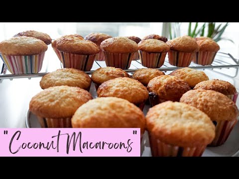 How to make Coconut Macaroons ll Filipino Coconut Macaroons ll Easy ...