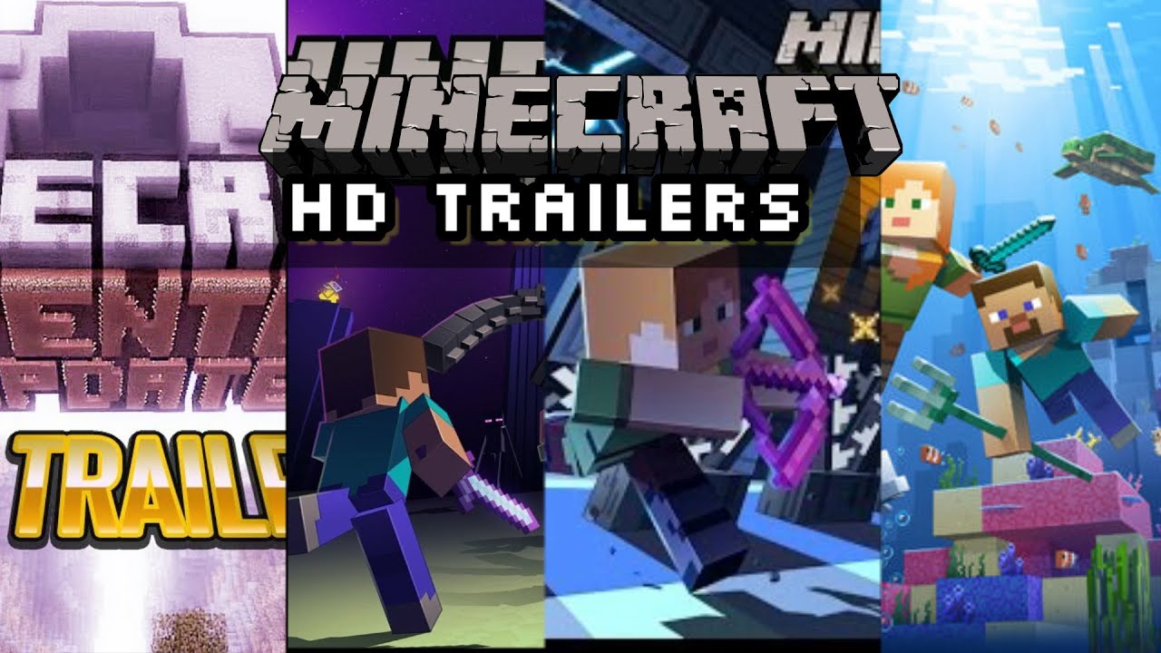 MINECRAFT HD TRAILERS PART 2 | MINECRAFT TRAILERS | MINECRAFT - YouTube