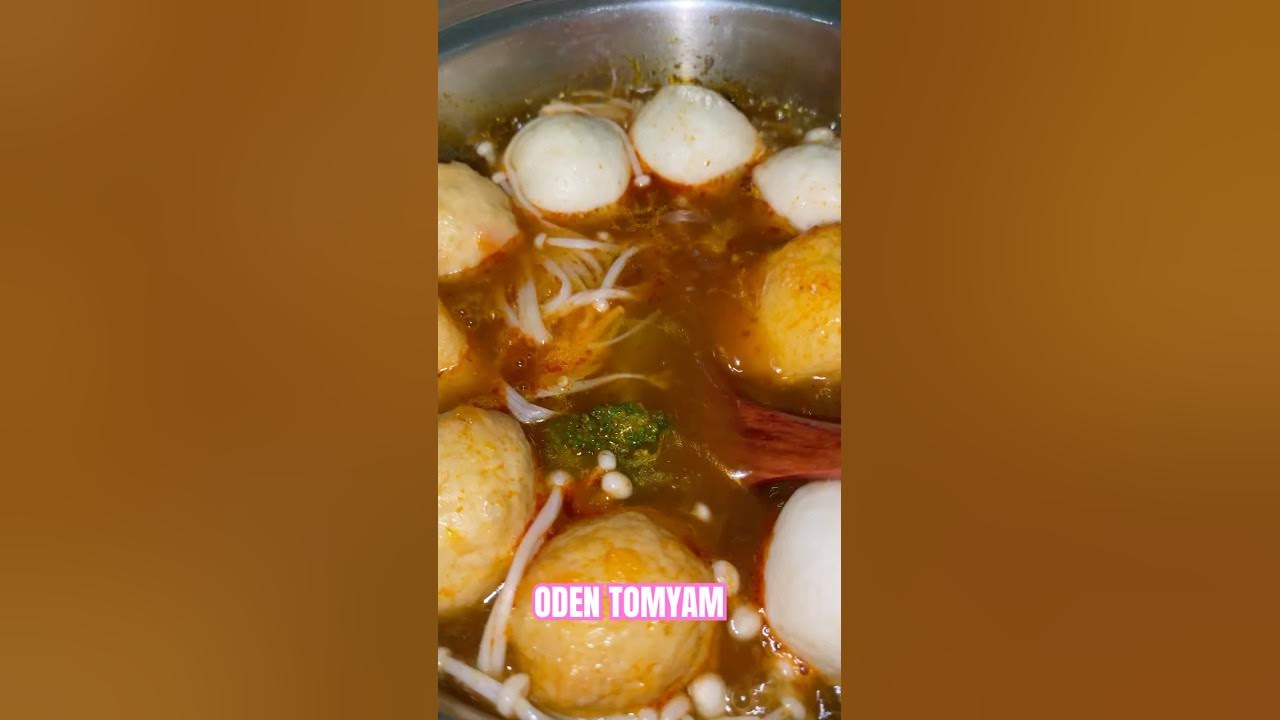 ODEN TOMYAM || MUDAH DAN SEDAP #shorts #shortvideo #fyp - YouTube