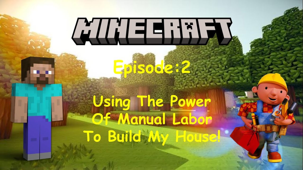 Minecraft Ep:2 Building My House! - video - YouTube