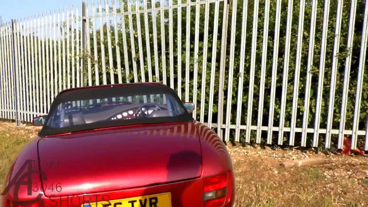 TVR Griffith handbrake failure - Crash Scene Investigation - YouTube