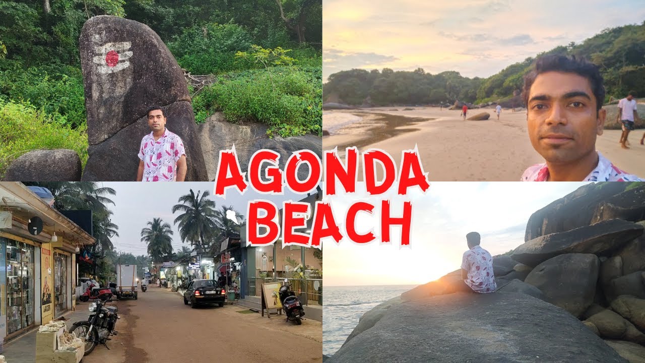 Agonda Beach - Most popular beach in south Goa #agondabeach #agonda # ...