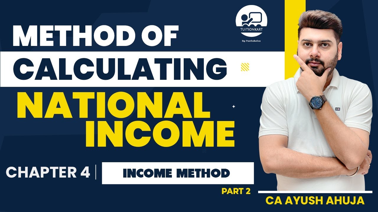 Part-2 | Ch-4 | Method of Calculating National Income | Income Method ...