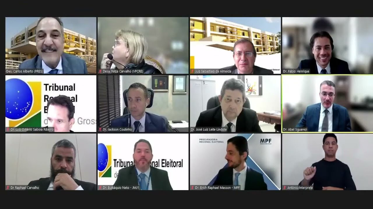 TRE-MT Sessão Plenária 9043 de 11/10/2022 - YouTube