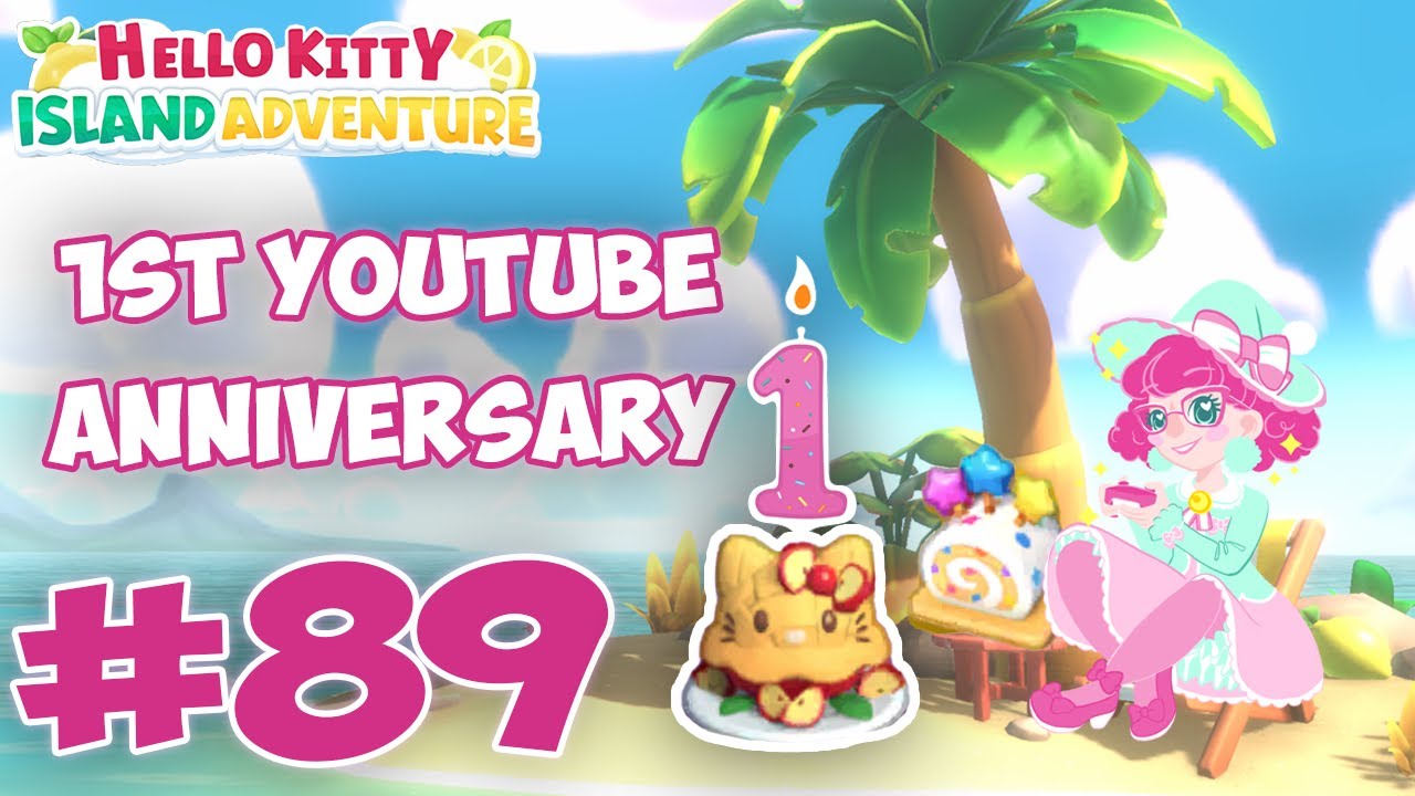 I uploaded daily Hello Kitty Island Adventure videos on YouTube for 1 year - Let's Play #89 ...