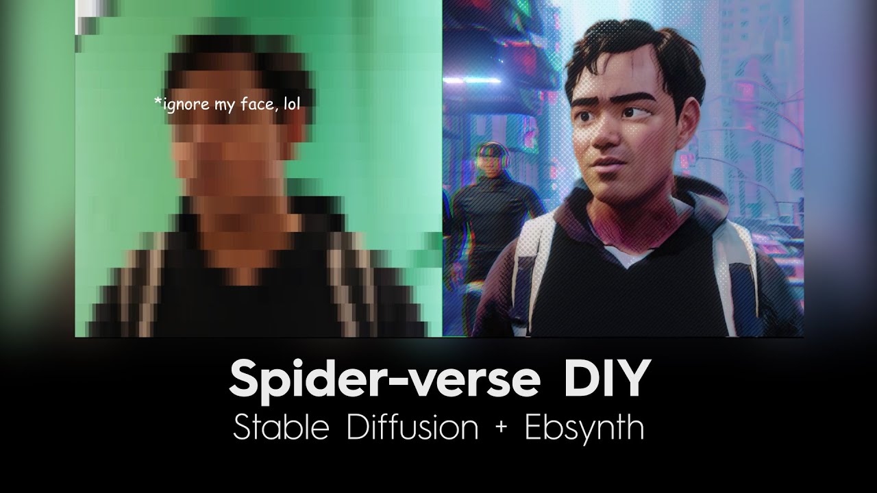 Stable Diffusion into Spiderverse + Breakdown - YouTube