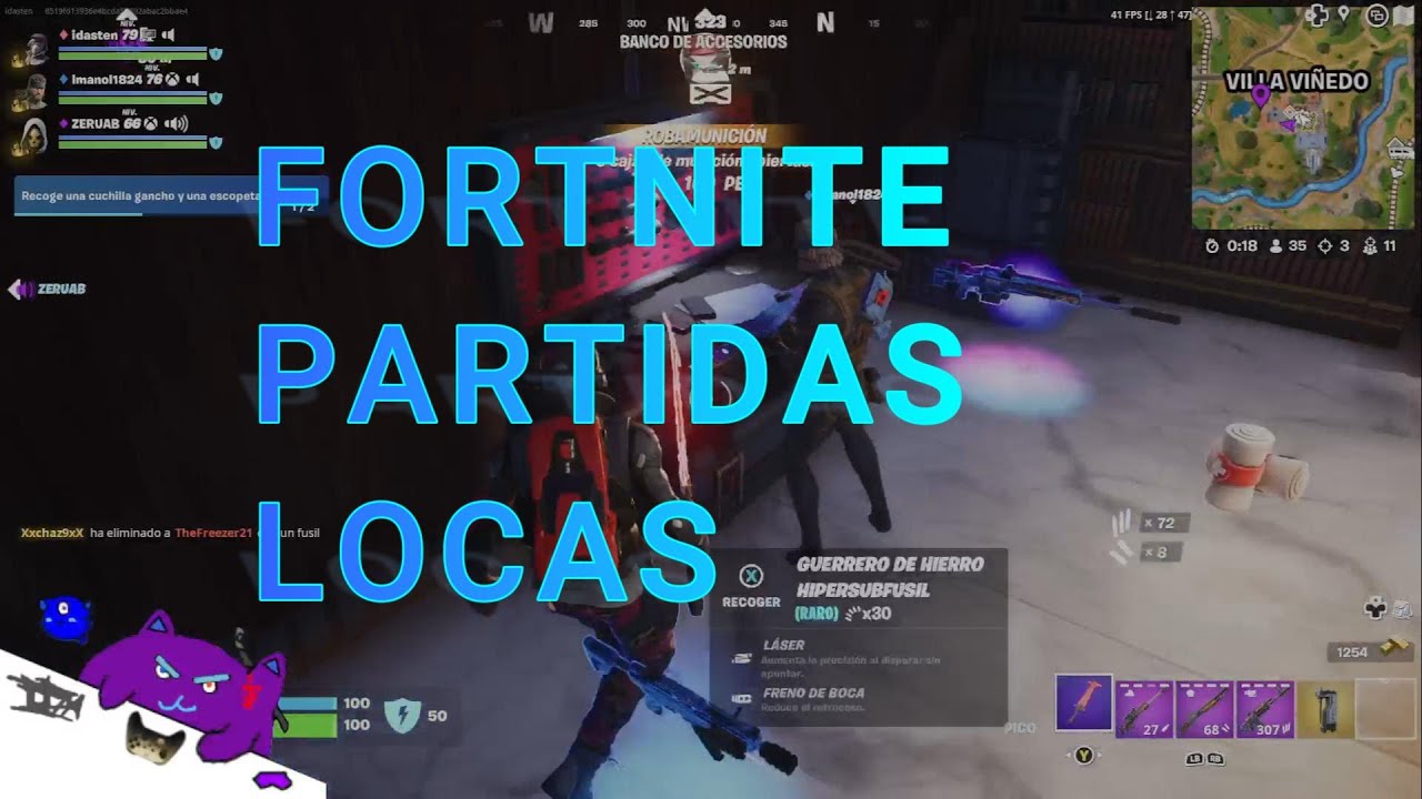FORTNITE PARTIDAS LOCAS EL NAPOLEON - YouTube