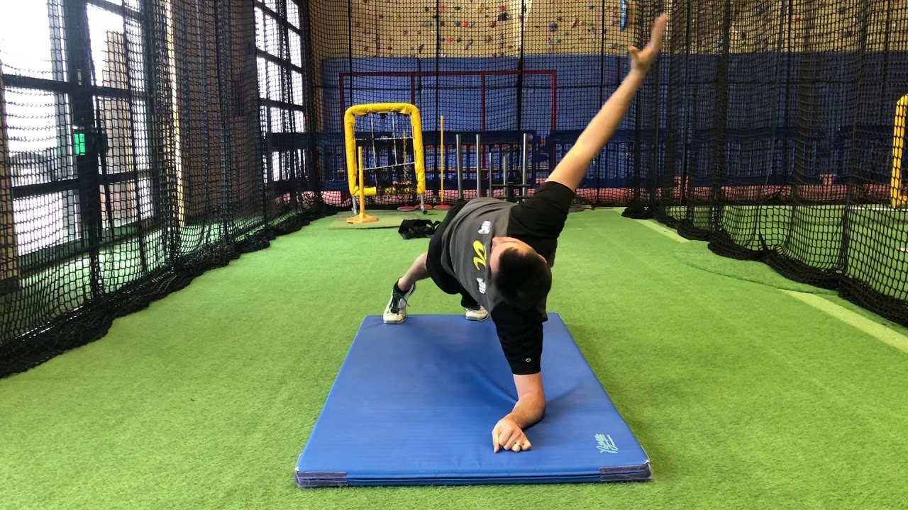 Mobility: Plank T-Spine rotation - YouTube