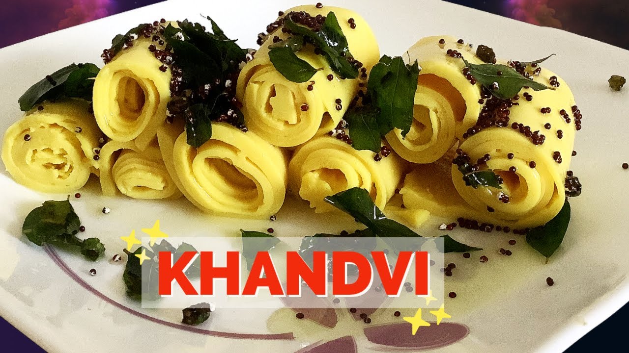 Khandvi | Easy No Fail Khandvi Recipe | Awesome Indian Vegetarian - YouTube