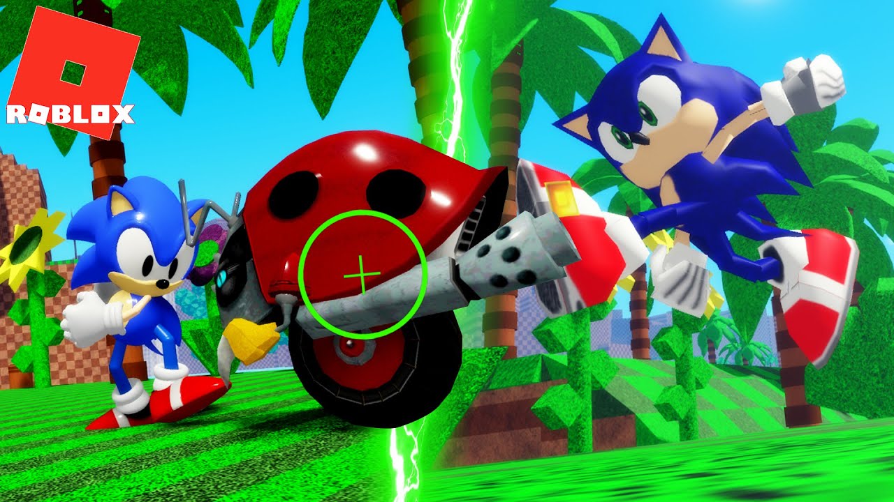 SONIC A TODA VELOCIDAD EN ROBLOX! BLUE HEDGEHOG GENERATIONS - YouTube