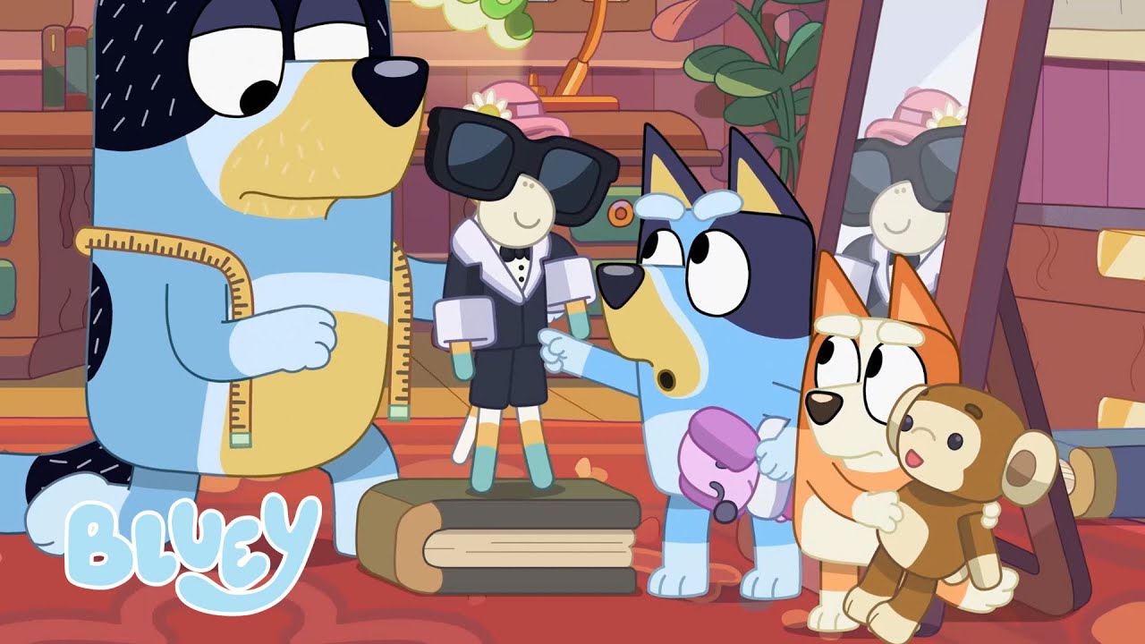 Mr. Monkeyjocks ist Ungezogen! 🙊 😆 | Bluey Lustiger Moment | Bluey ...