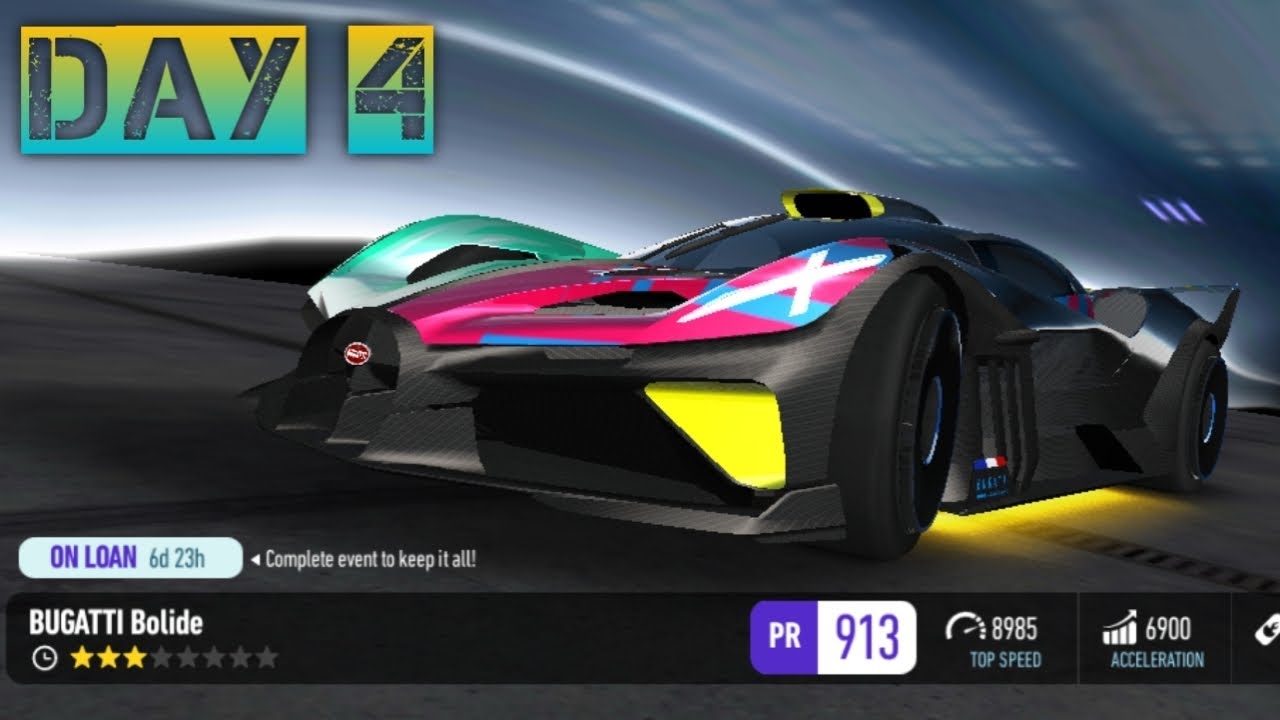 Day 4 Bugatti Bolide Event | NFS No Limits - YouTube