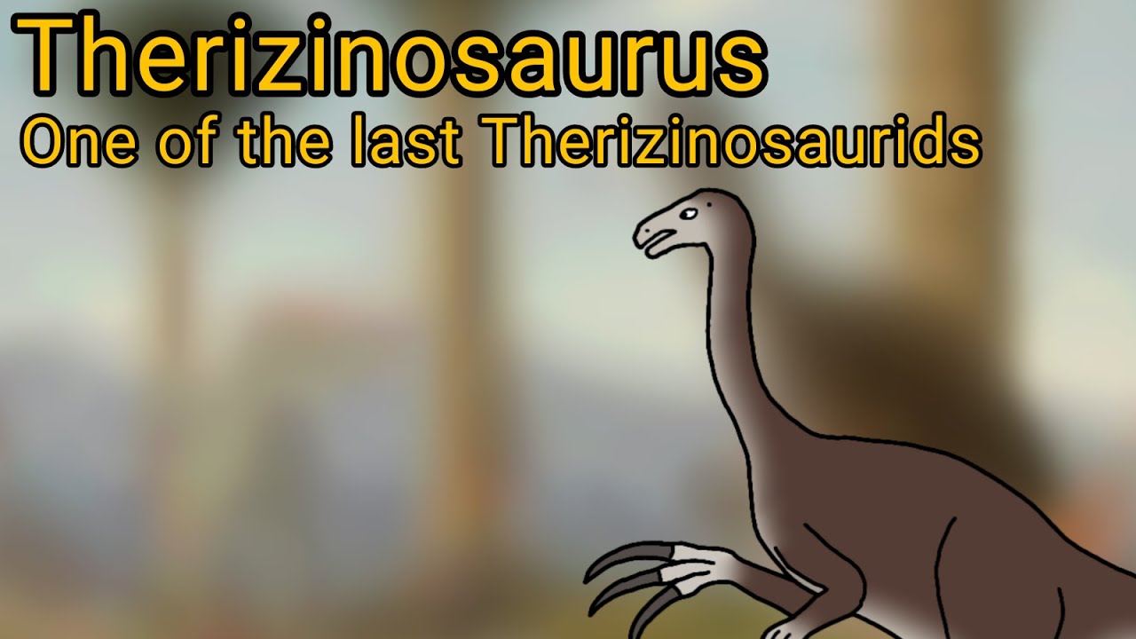 Therizinosaurus. One of the last Therizinosaurids. - YouTube