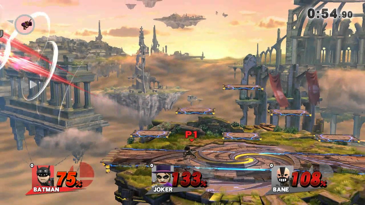 Super Smash Bros 4 Batman - YouTube