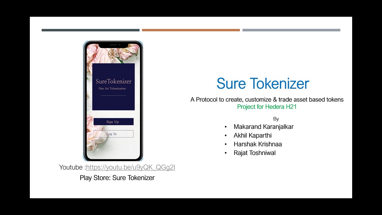Sure Tokenizer-Hedera 21 Presentation video - YouTube