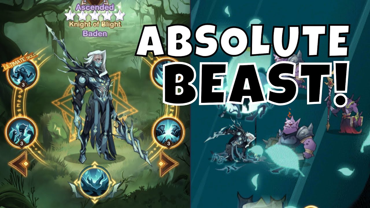 AWAKENED BADEN - SKILLS AND ABILITES! [FURRY HIPPO AFK ARENA] - YouTube