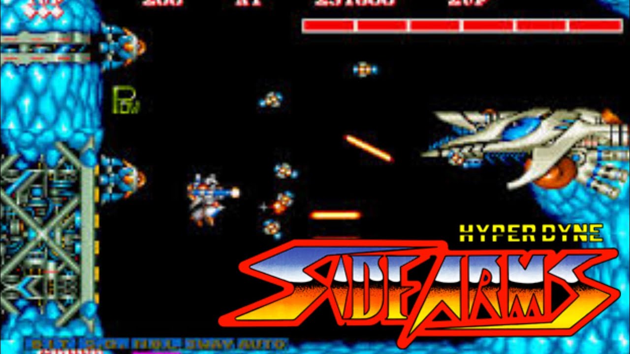 PSP/Arcade 絕對合體 一道通關攻略 / Side Arms - Hyper Dyne - YouTube