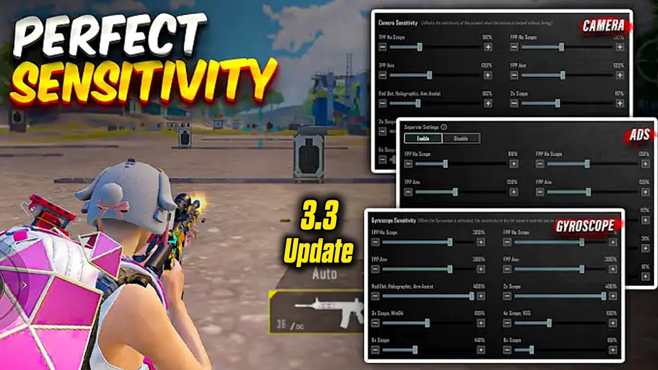 2024 NO RECOIL SENSITIVITY | ZERO RECOIL SENSITIVITY CODE | BGMI BEST ...