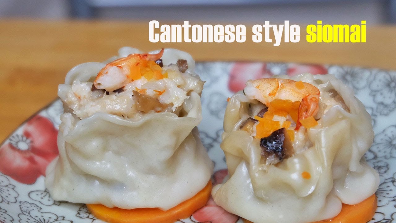 Cantonese-Style Siomai Recipe - YouTube