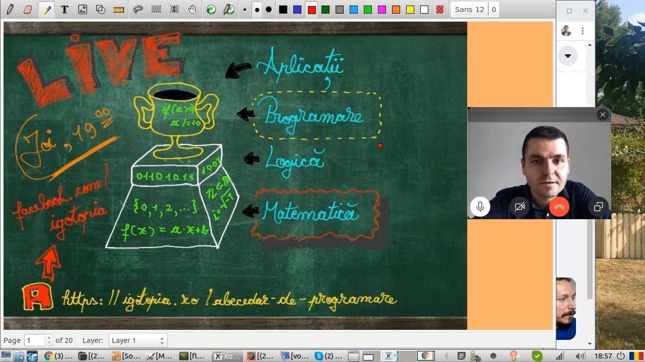 Matematica pentru programatori - 7 subiecte esentiale (LIVE#2) - YouTube