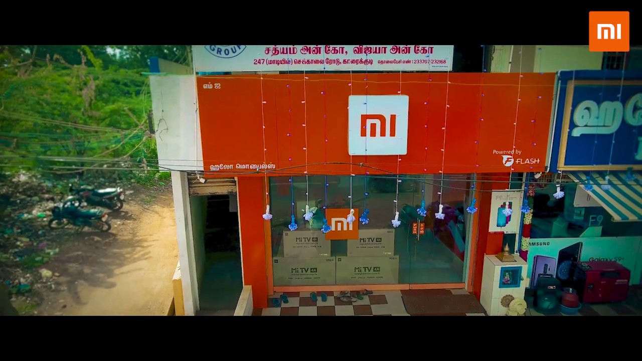 MI STORE KARAIKUDI - YouTube