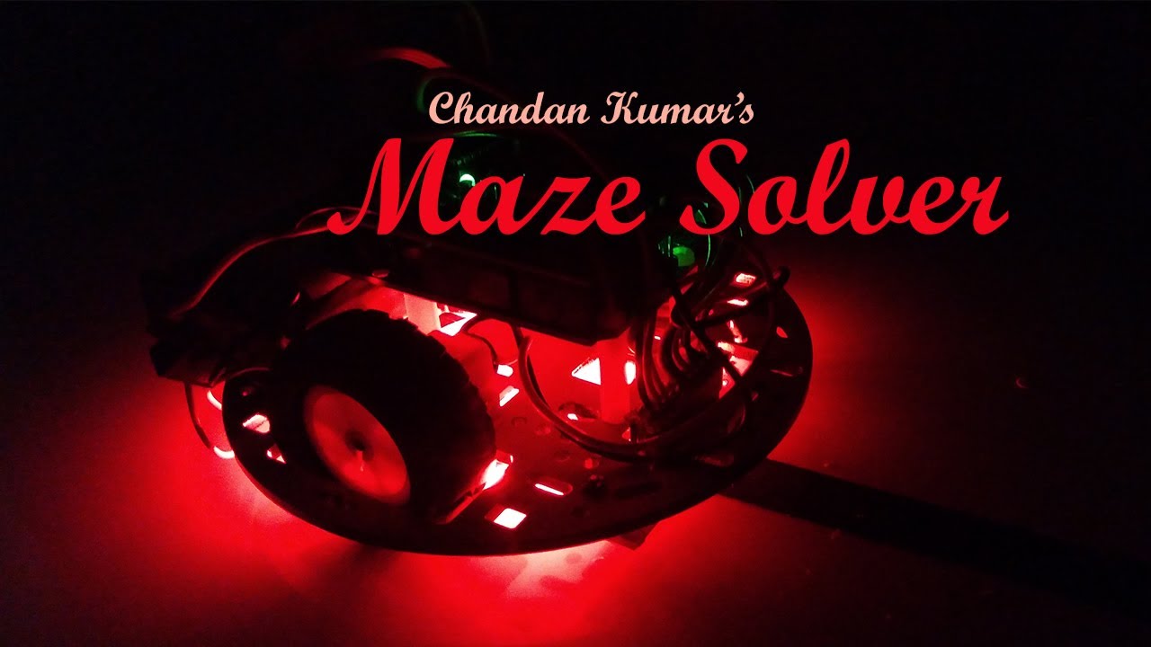 Maze Solver Robot | Version 2.0 | Smooth Line Follower With Maze Solver ...