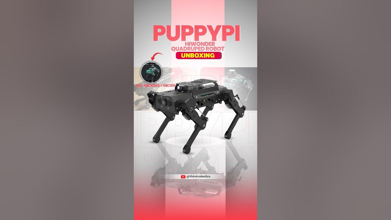 Best AI Robot Dog 2025 – Meet PuppyPi with Smart Vision || ThinkRobotics - YouTube