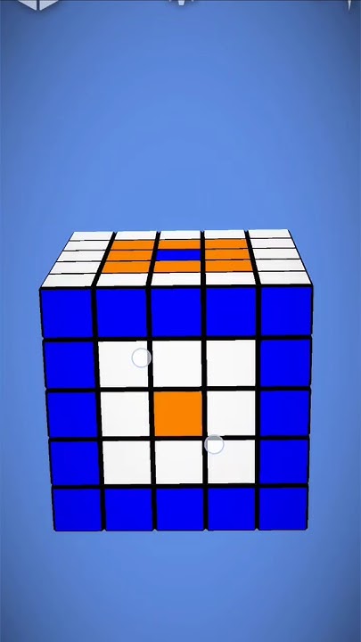 How to make dot pattern in 5 by 5 Rubik's cube #puzzle #cube #pattern #viral #shorts - YouTube