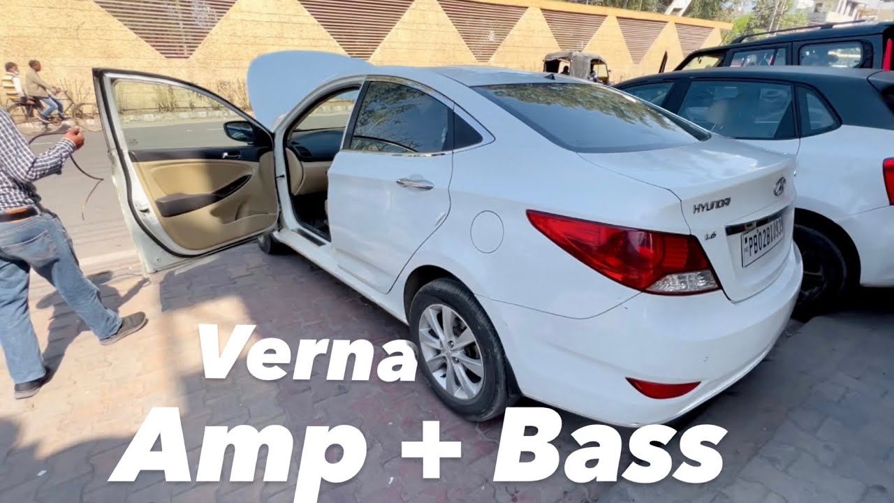 New 4 channel Amp + 1800w Bass in Verna in Stock Stereo -Setup wiring ...