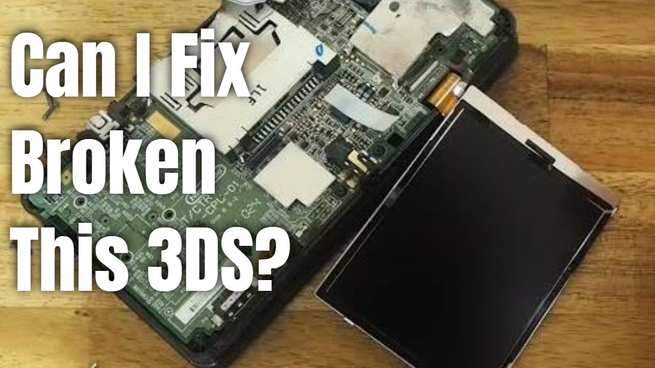 Can I Fix the Touch Screen on This Broken 3DS (Part 1) - YouTube