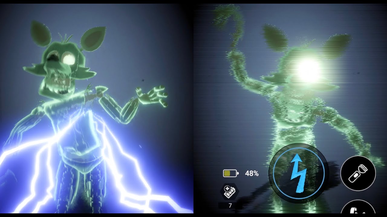 Fnaf ar: Radioactive Foxy with Toy Bonnie cpu - YouTube