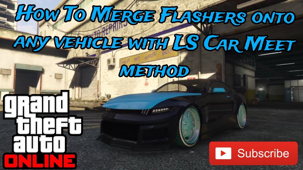 🎁 How To Merge Flashers onto Any Vehicle with LS car meet method🎁 - YouTube