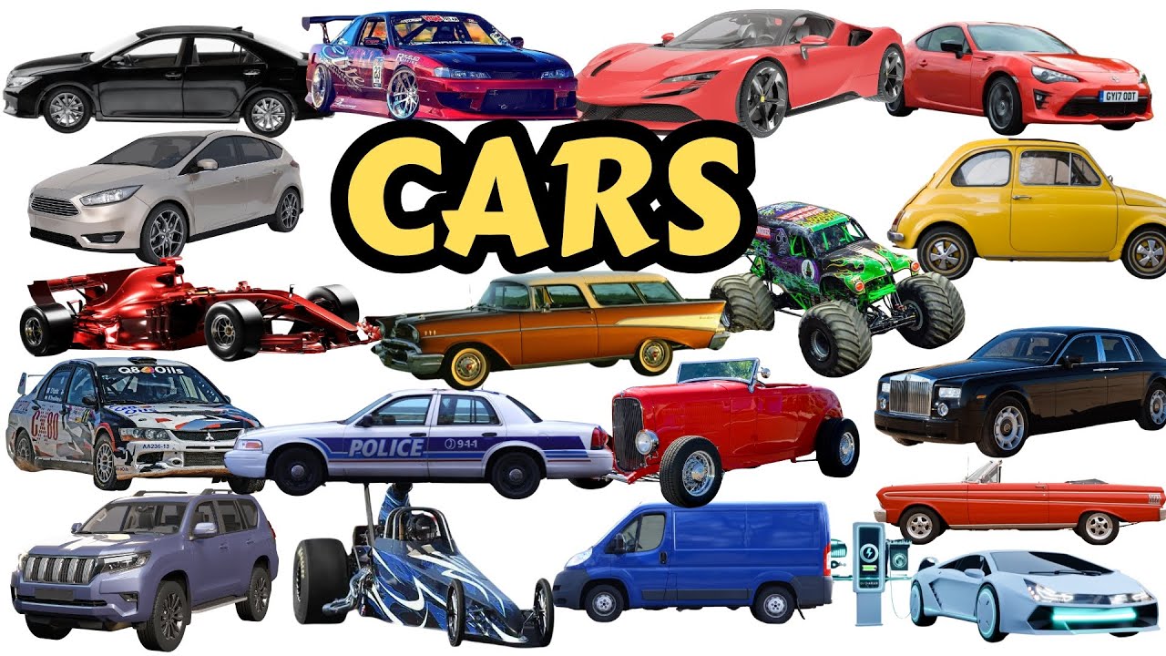 Cars for Toddlers|Car Videos for Kids|Cars Learning Videos for Toddlers ...