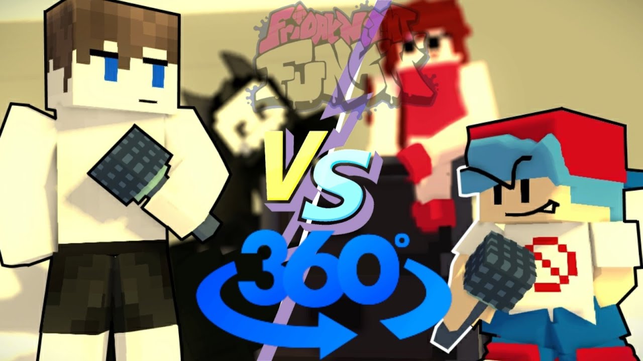 "Colin ( Changed )" Friday Night Funkin 360° (Minecraft Animation ...