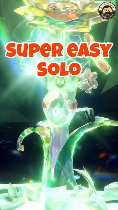 How to EASILY SOLO the SERPERIOR 7-STAR Tera Raid in #pokemonscarletandviolet #pokemon - YouTube