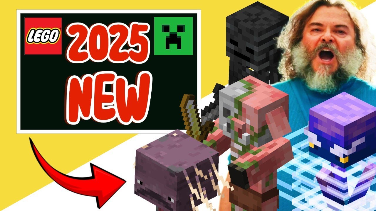 2025 NEW LEGO Minecraft Sets | Breeze | New Steve and Alex | Baby ...